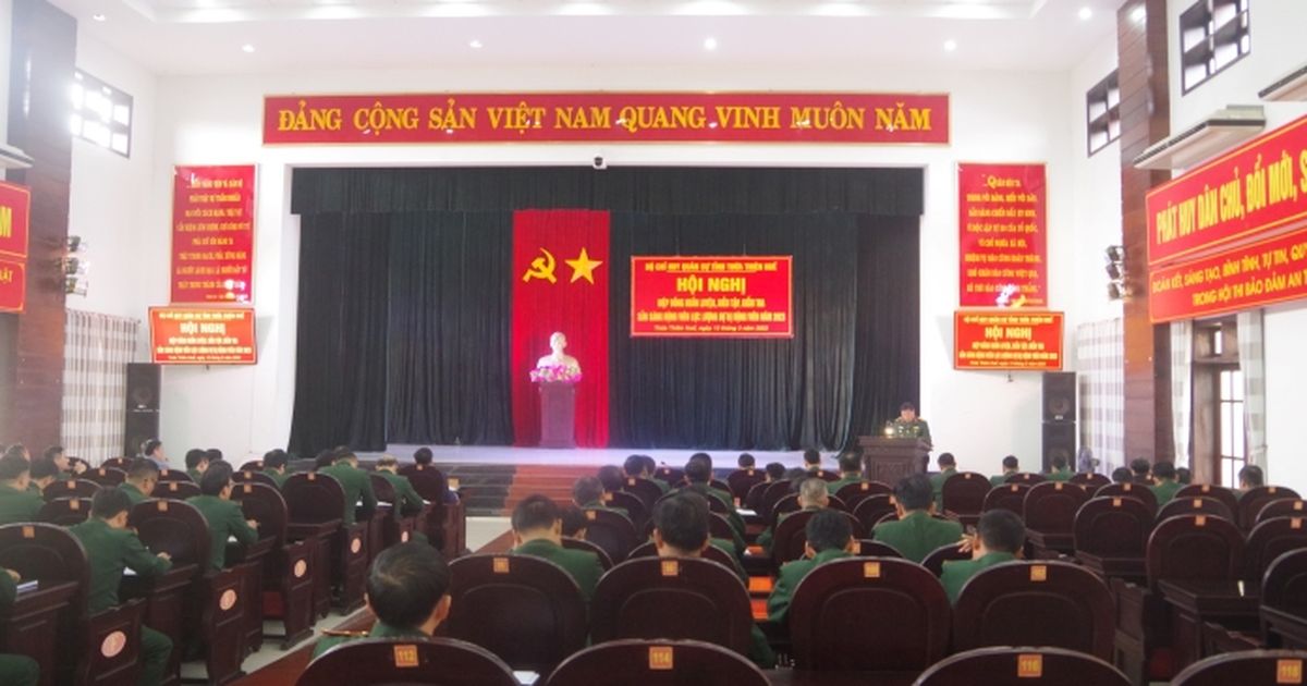 Hiệp đồng huấn luyện, diễn tập, kiểm tra, sẵn sàng động viên Lực lượng ...