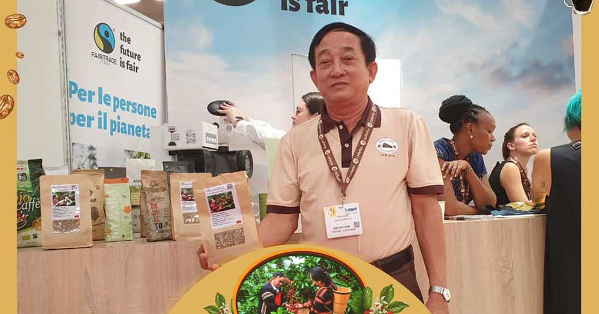 Giám đốc Trần Đình Trọng và cây cà phê Eatu